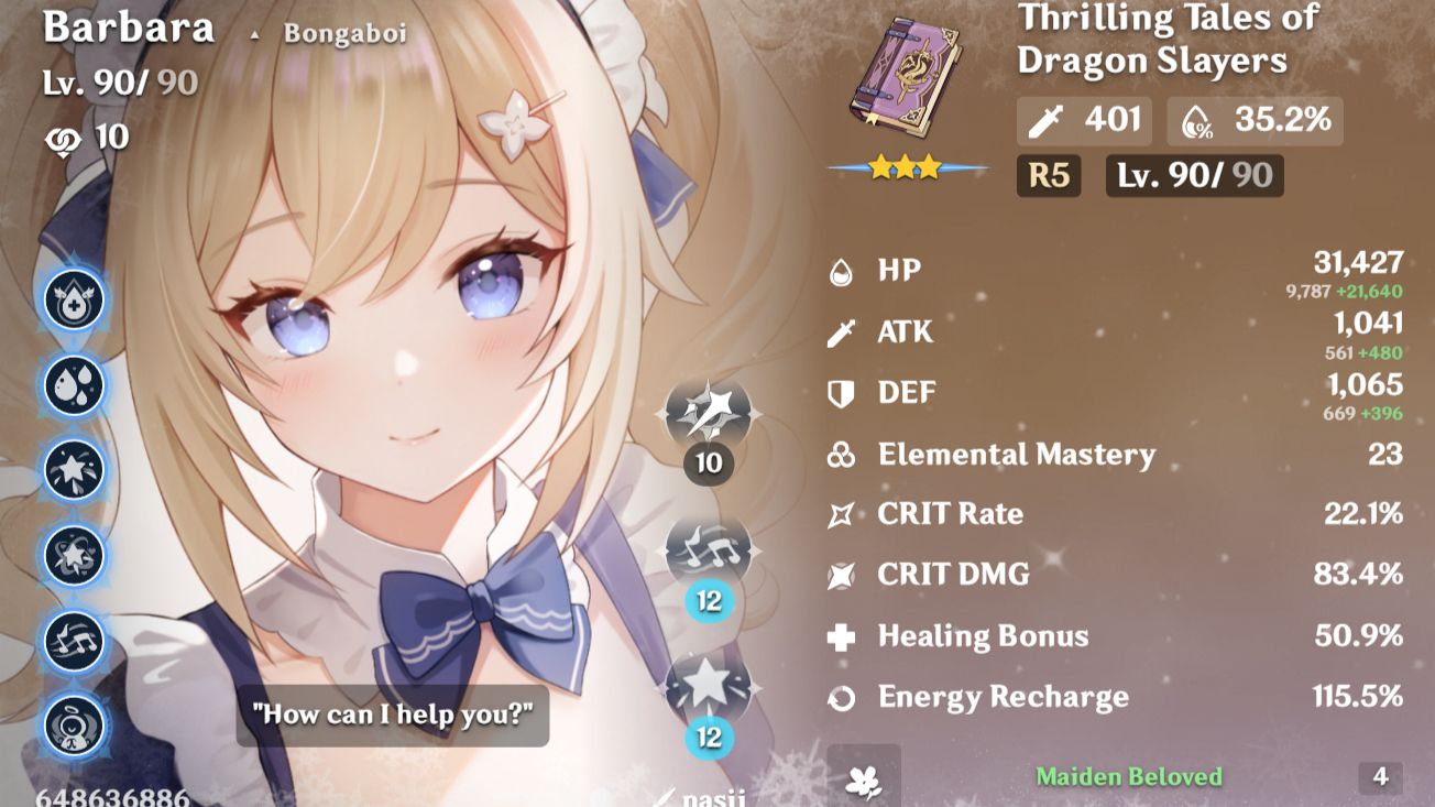 Back to working on Babs, then. Genshin Impact | HoYoLAB