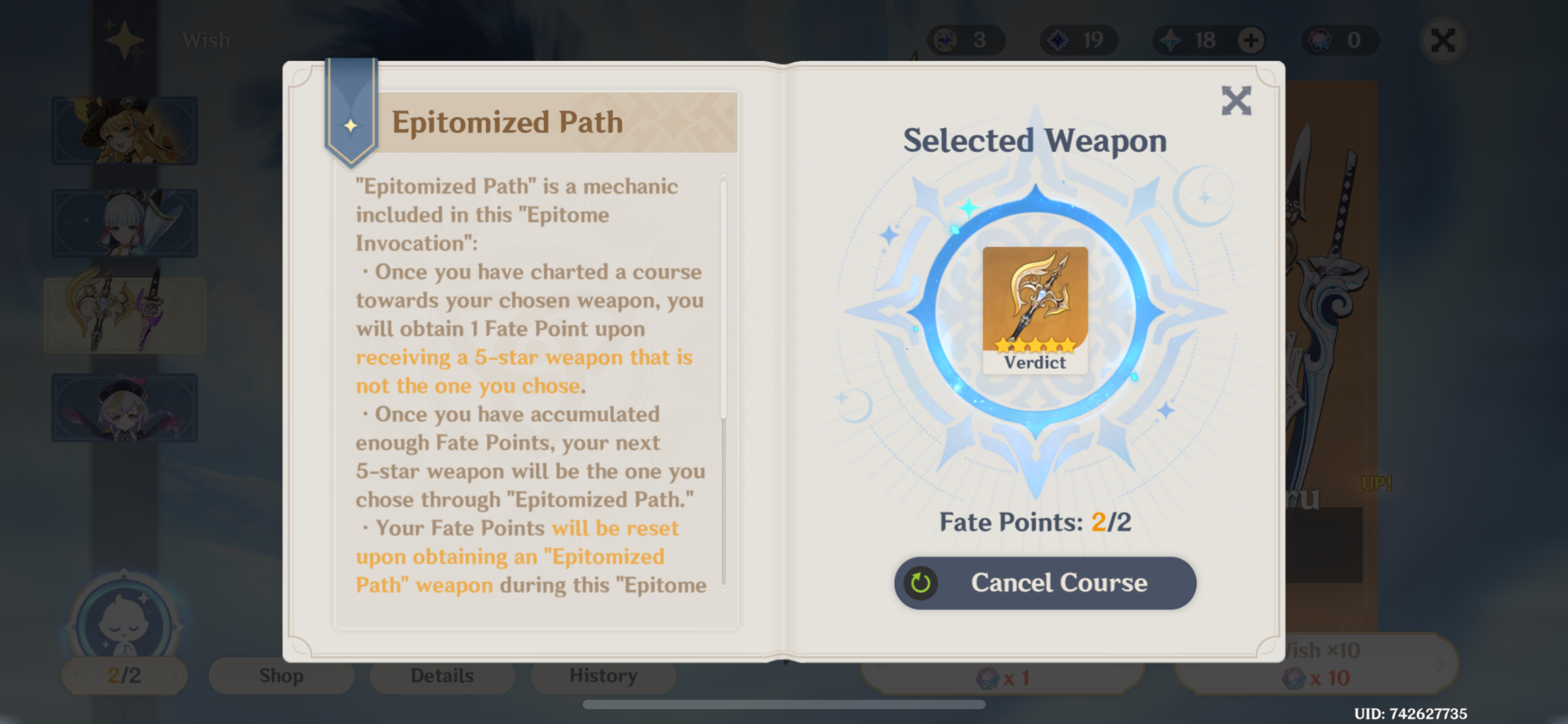 mistsplitter curse achieved Genshin Impact | HoYoLAB