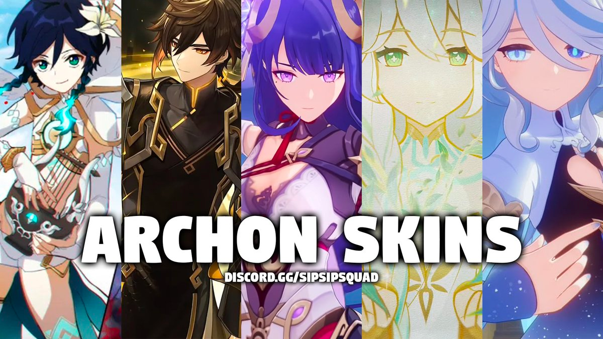 - GENSHIN IMPACT ARCHON SKINS - Genshin Impact | HoYoLAB