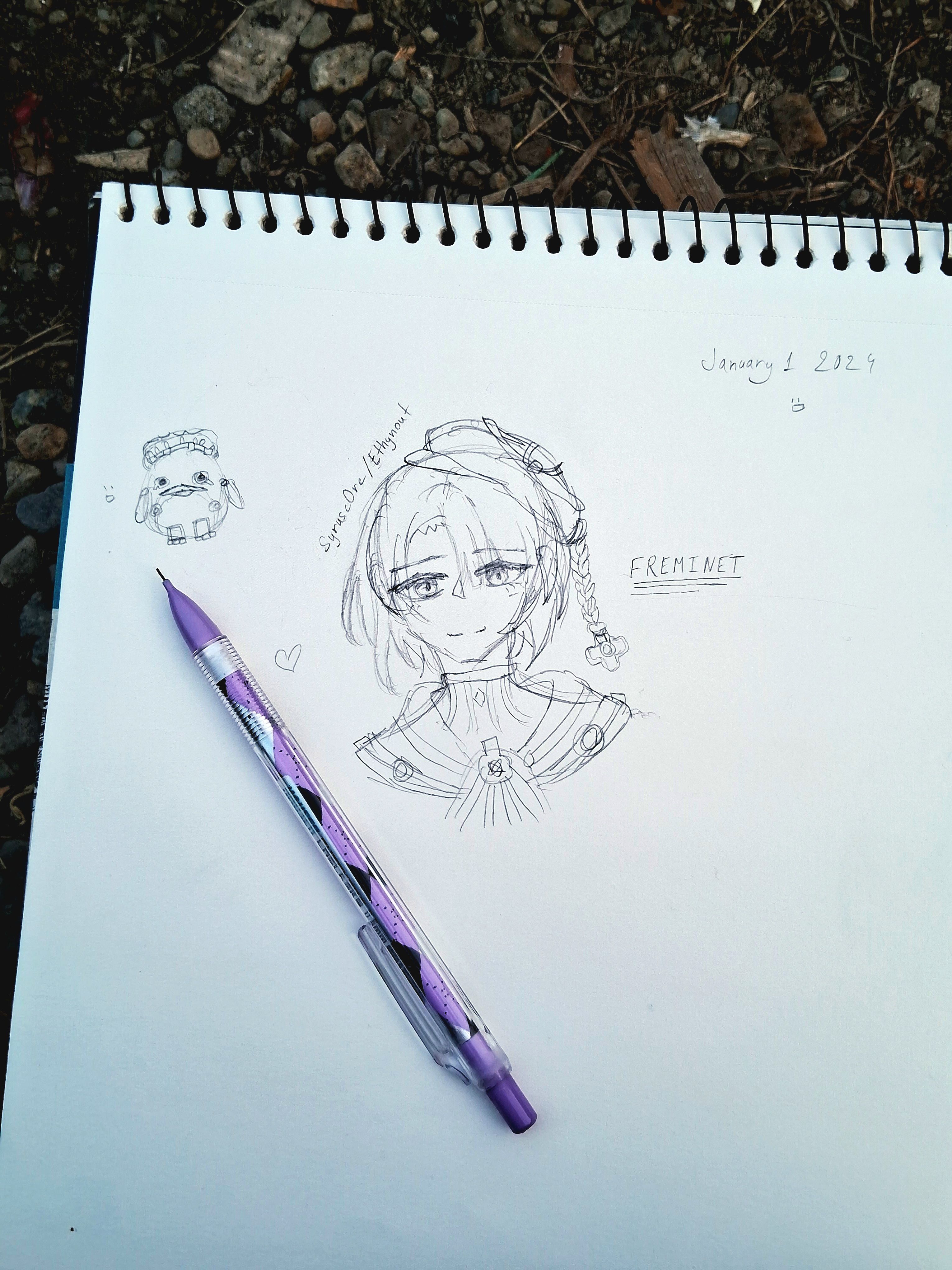 Fremi drawing :D Genshin Impact | HoYoLAB