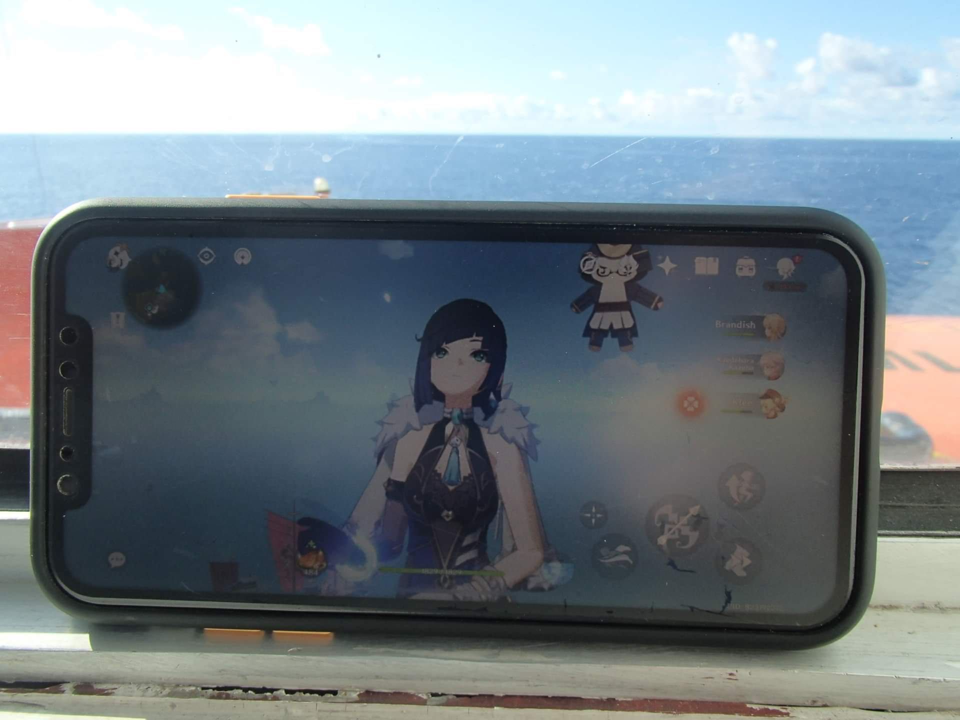 Manifesting hydro from the sea to wish for Yelan during her first ...