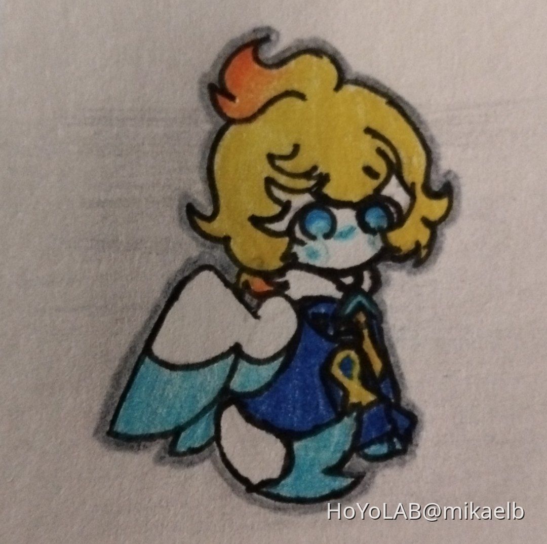 Quick Mika drawing Genshin Impact | HoYoLAB