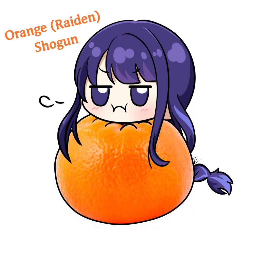 Orange (Raiden) Shogun🍊🍊 Genshin Impact | HoYoLAB