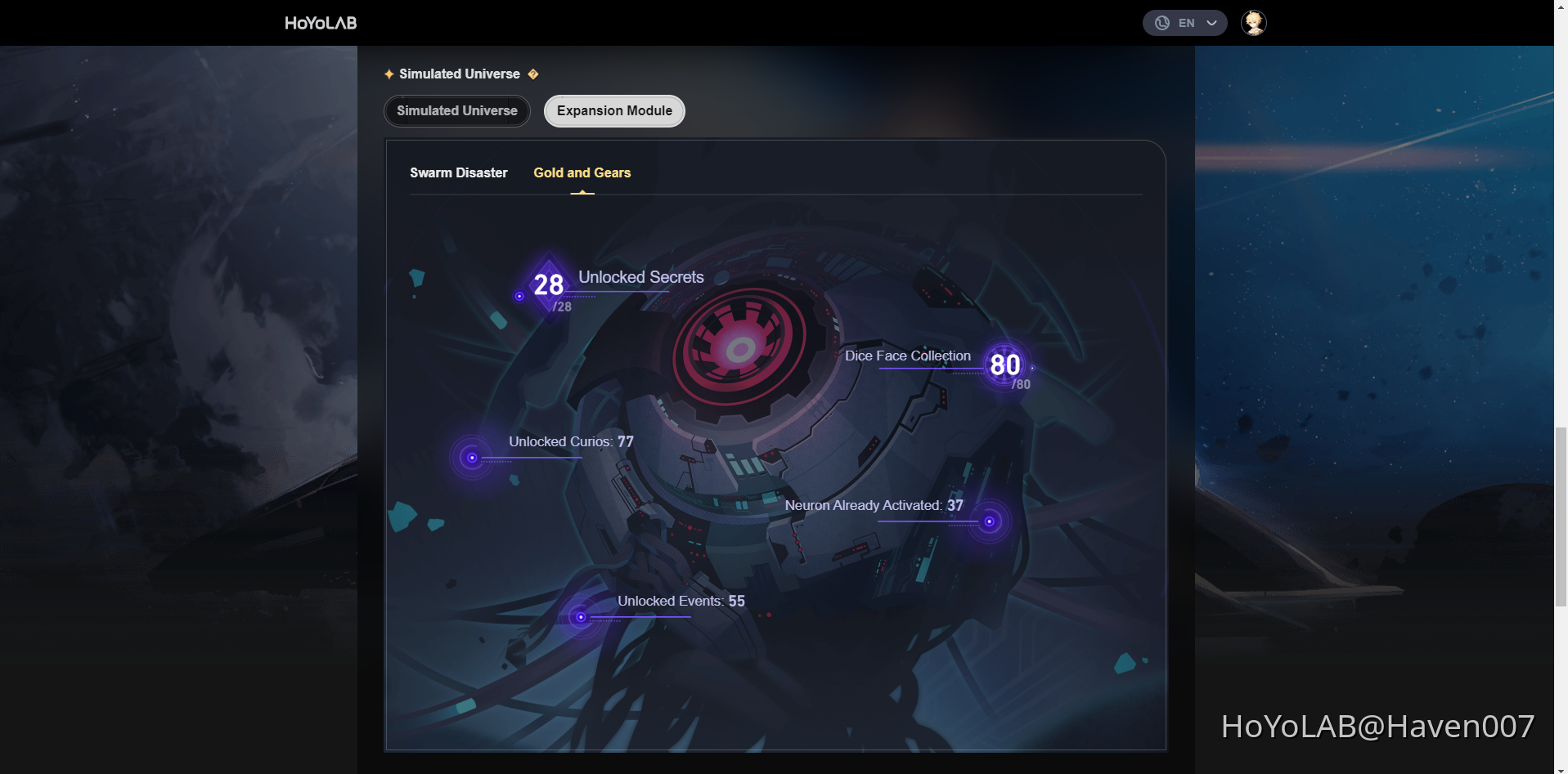 [Daily Sharing] Honkai: Star Rail | Simulated Universe: Gold and Gears, All Secrets and Dice ...