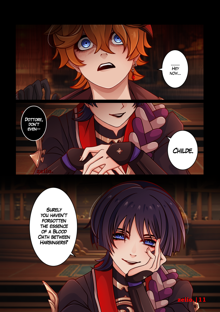 1/3 || CHAPTER II: Scorning Part 4/4 (Childe/Tartaglia/Harbinger | Fan ...