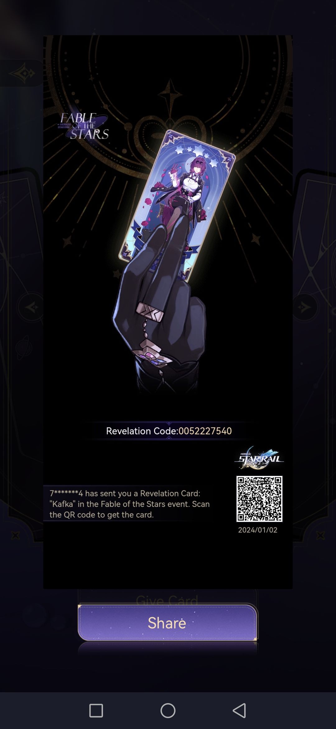 Kafka card Honkai: Star Rail | HoYoLAB