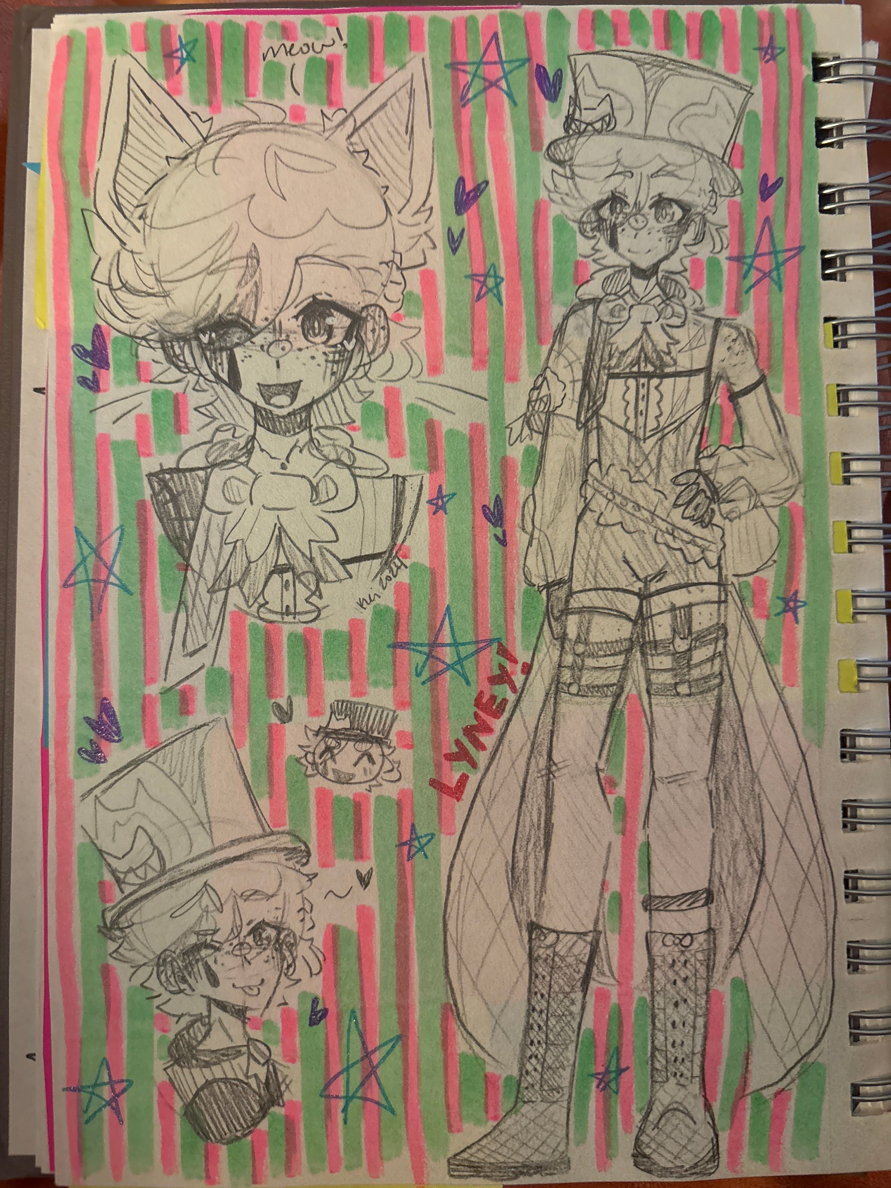 lyney doodles! Genshin Impact | HoYoLAB