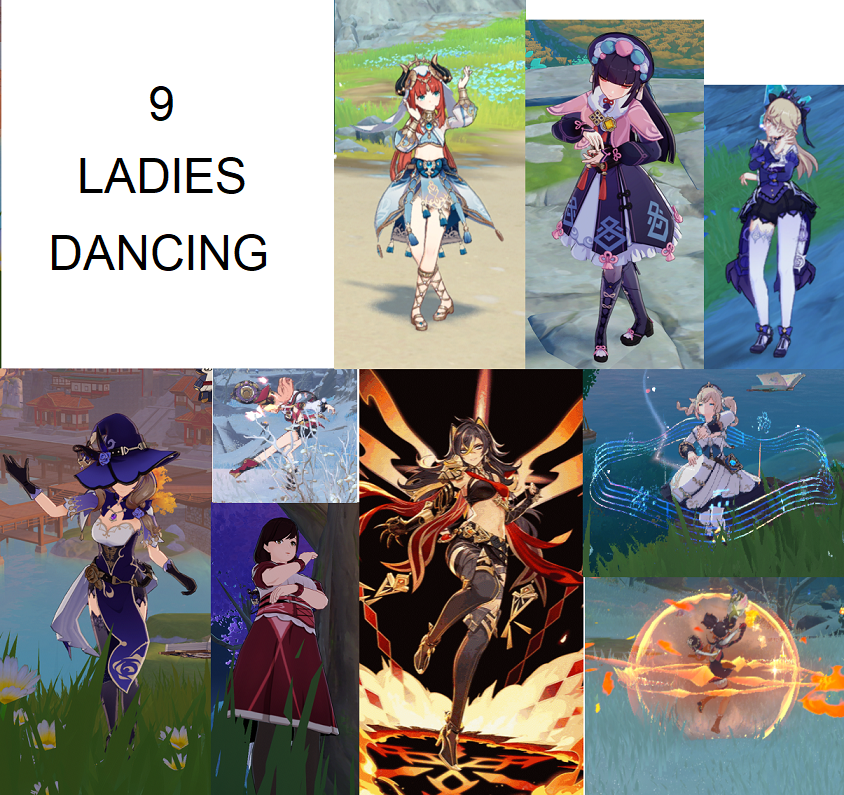 On the ninth day of Christmas, Mihoyo gave to me Genshin Impact | HoYoLAB