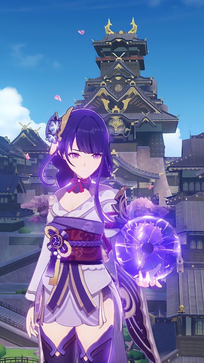 raiden print Genshin Impact | HoYoLAB