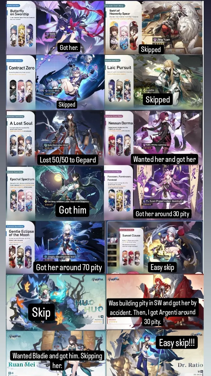 Winning 7 50/50's in a row is INSANE!!! Honkai: Star Rail | HoYoLAB