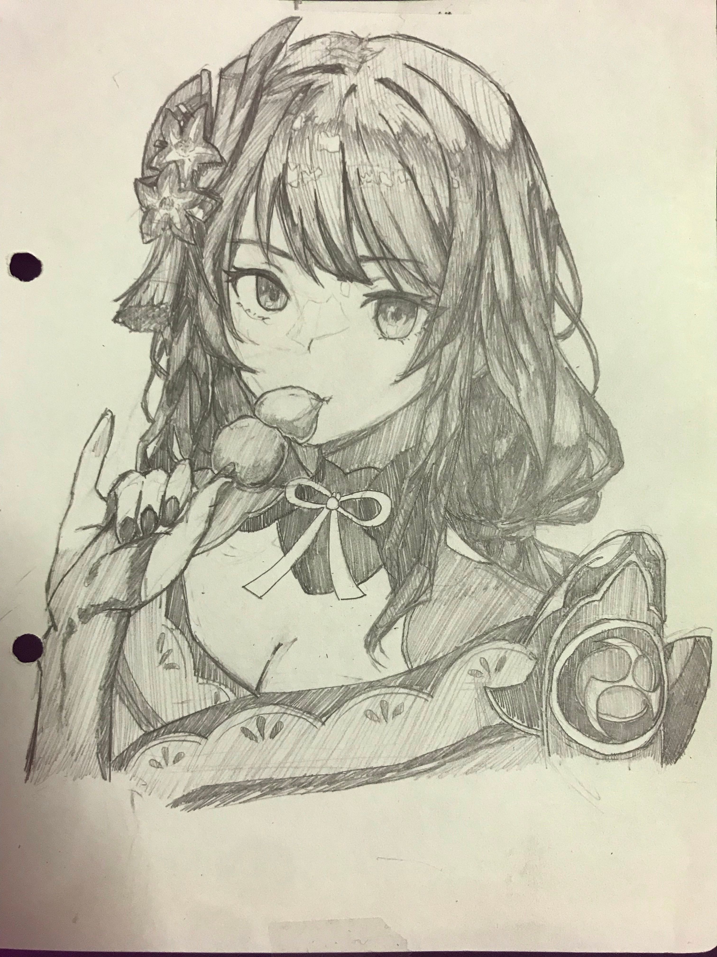 The Almighty Shogun eating Dango Genshin Impact | HoYoLAB