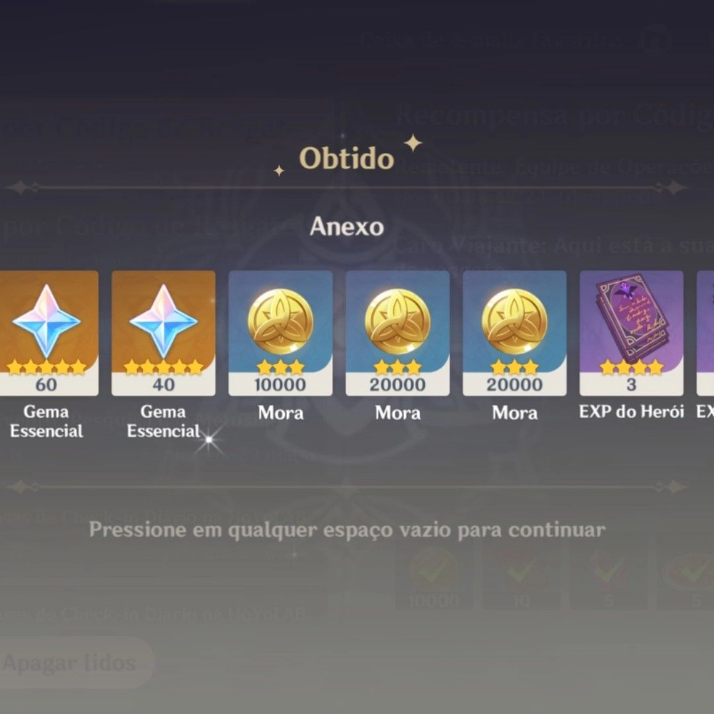 🌟 CÓDIGOS INCRÍVEIS DE RESGATE DE GEMAS E OUTROS PRESENTES 🌠 Genshin ...