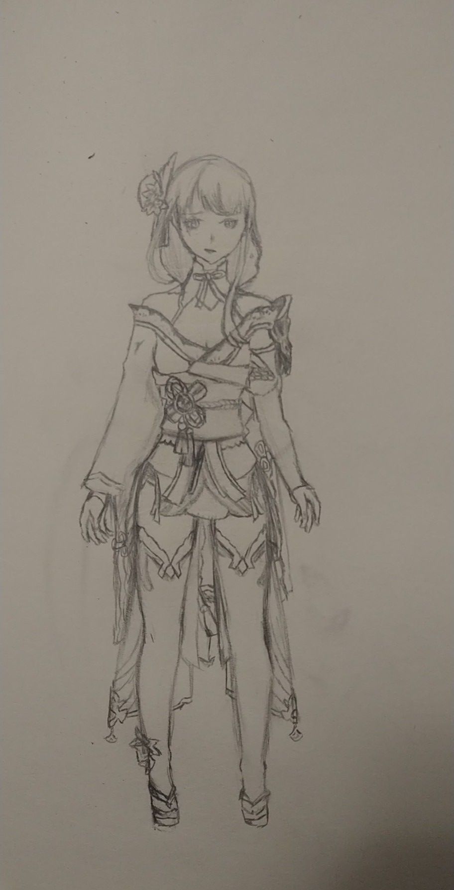 Raiden Drawing 💜 Genshin Impact | HoYoLAB