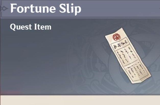 fortune slip works 😍 Genshin Impact | HoYoLAB