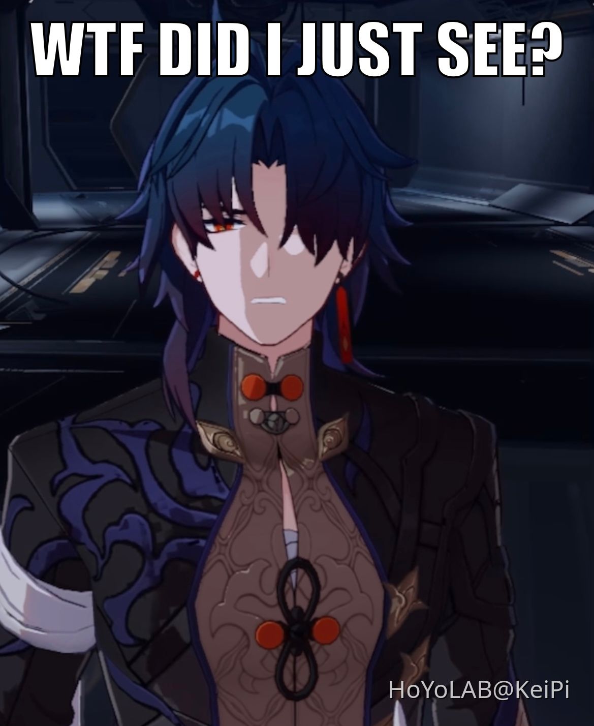 checking in for Blade day 5: a random meme I made with Blade Honkai ...