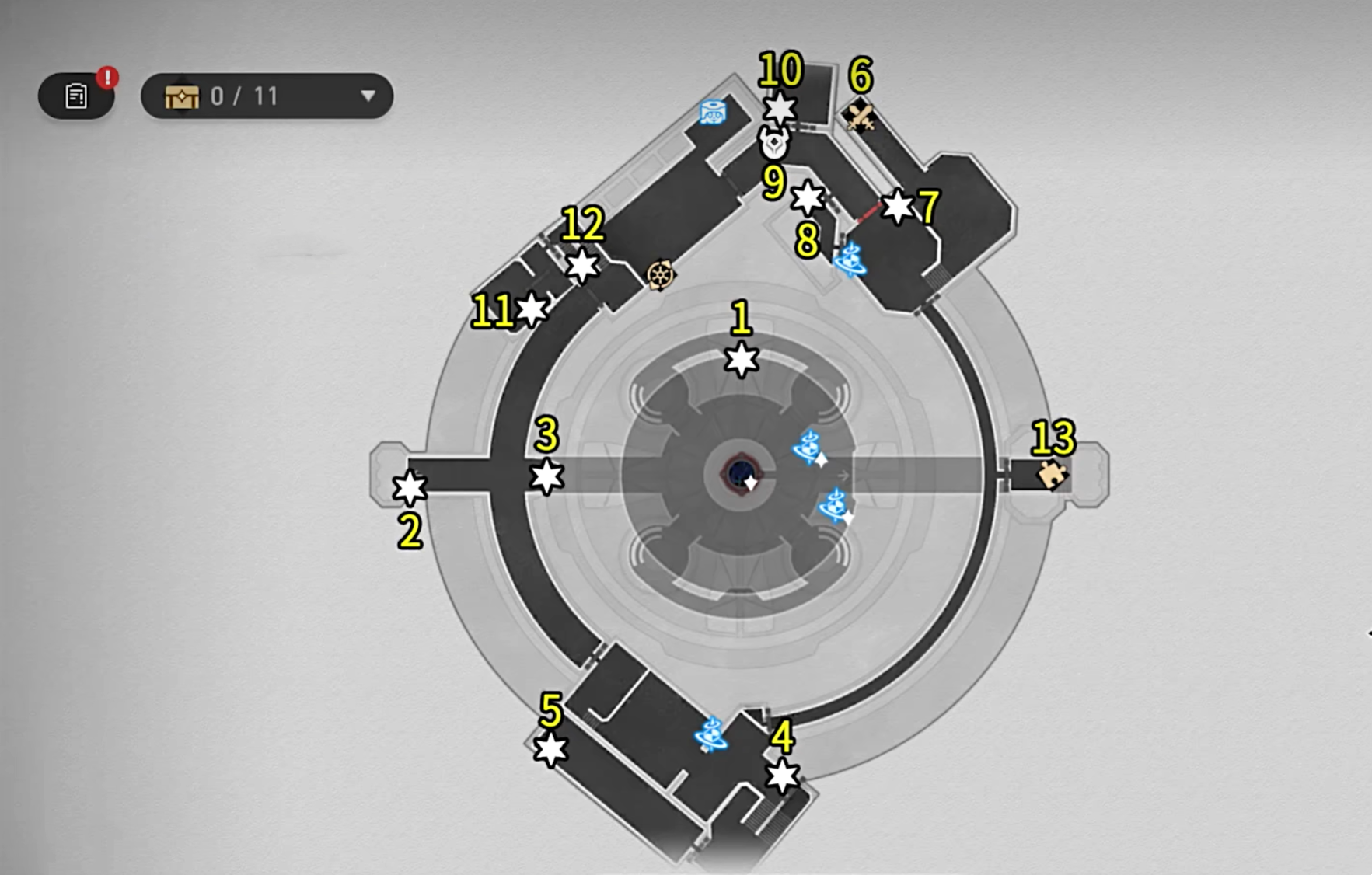 [V1.6 Guide] [Herta Space Station] New Map Chest Collection Guide (13 ...