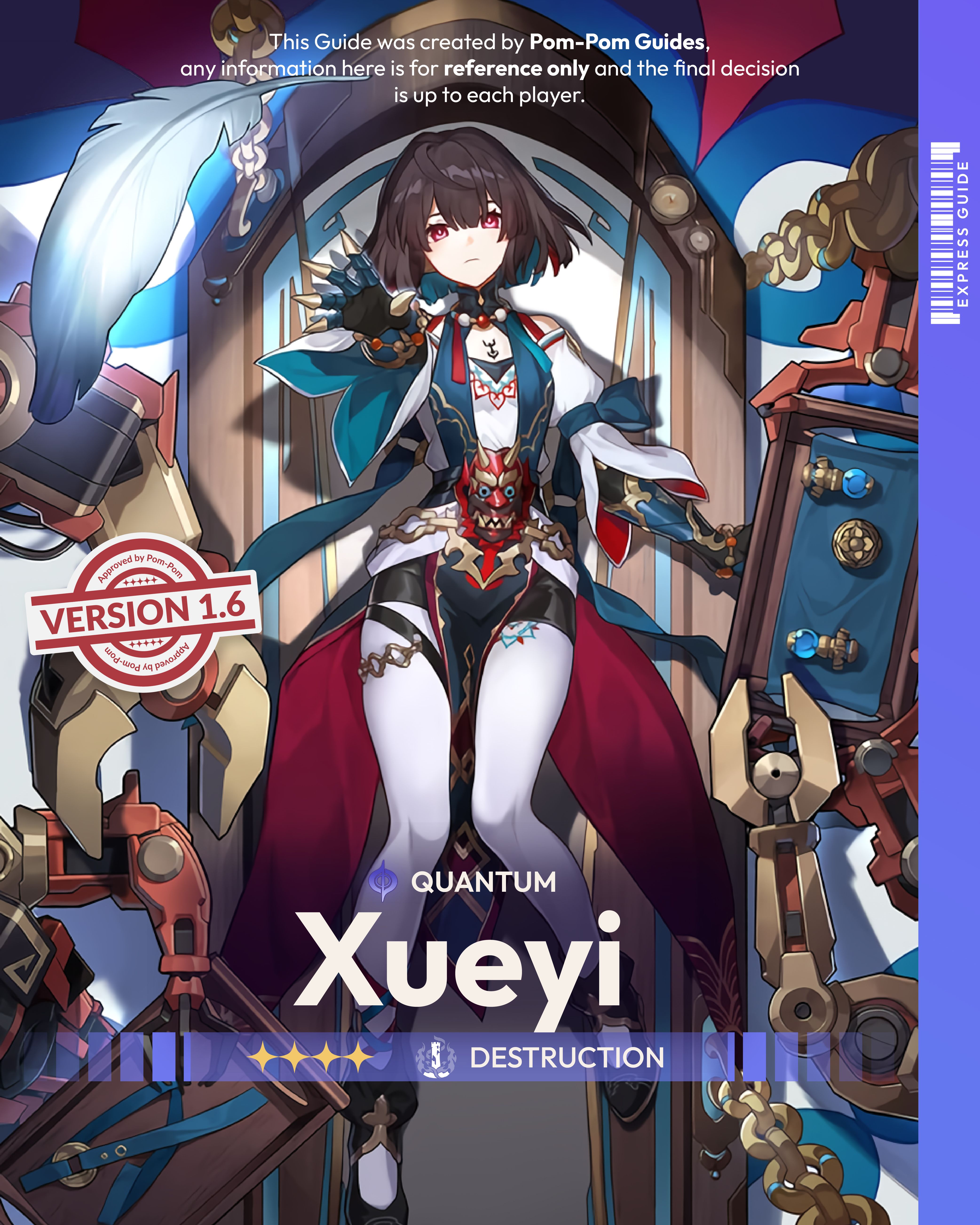Xueyi Equipment and Guide [Express Guide - v1.6] Honkai: Star Rail ...