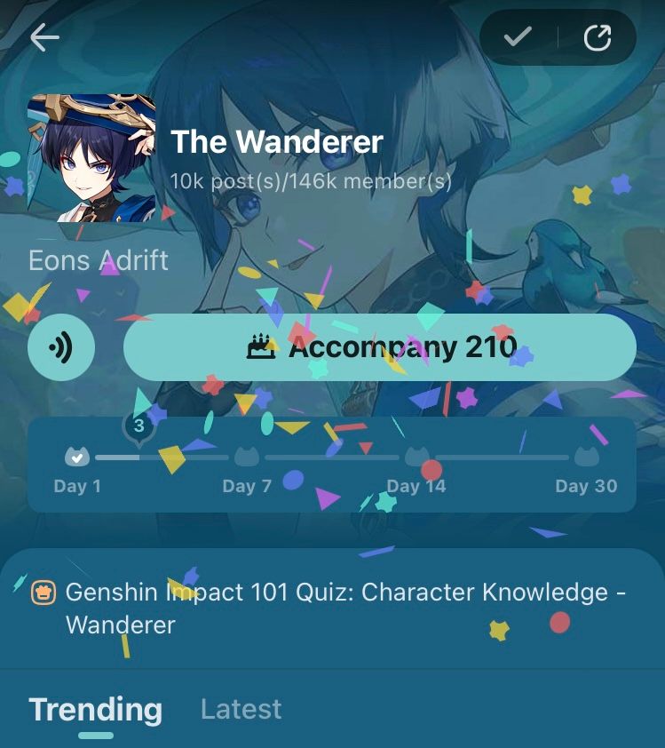 HAPPY BIRTHDAY WANDERER Genshin Impact | HoYoLAB