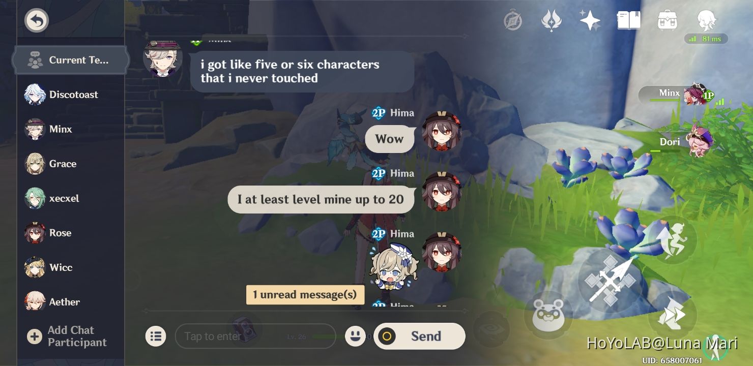 Chat Genshin Impact | HoYoLAB