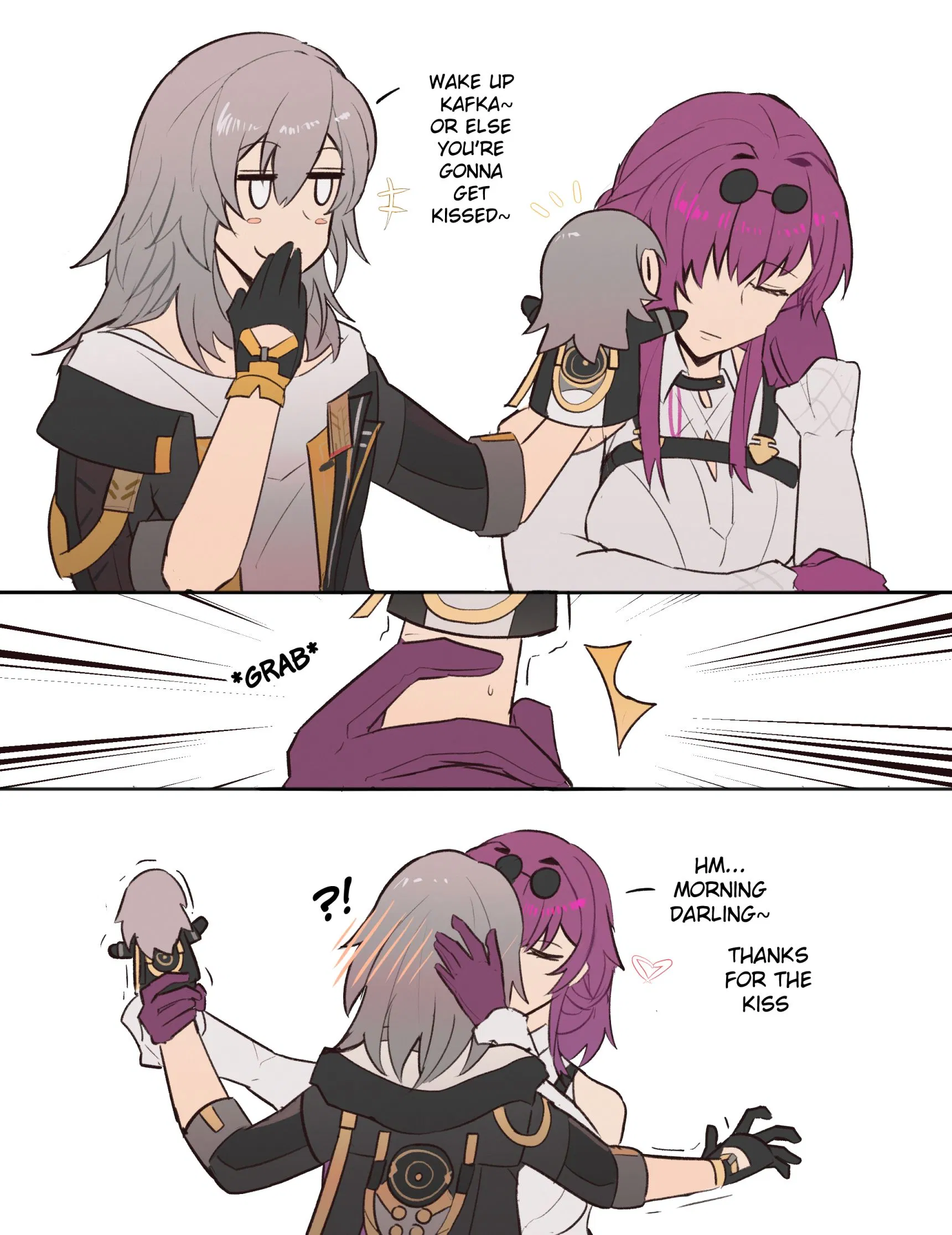 kafka 🥰and stelle🥰 love moment Honkai: Star Rail | HoYoLAB