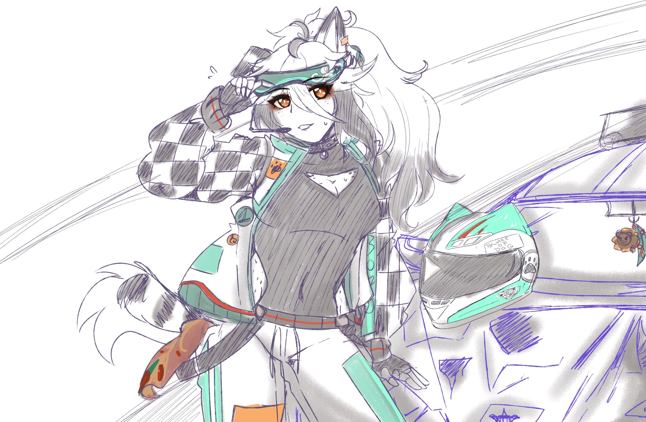 [OC] Hot Dog Racing Genshin Impact | HoYoLAB