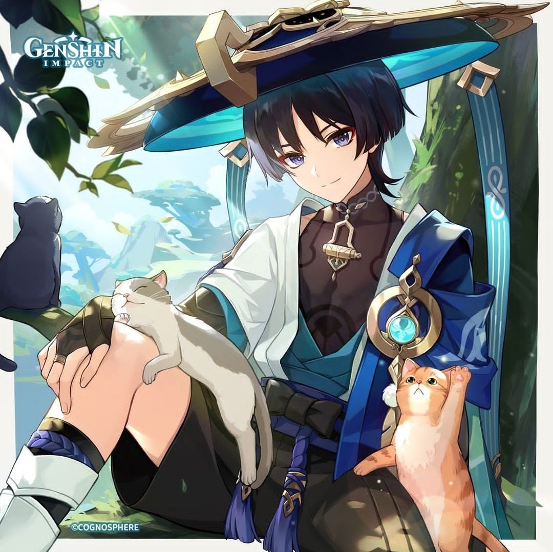 WANDERERS BDAY ART!?!?! Genshin Impact | HoYoLAB