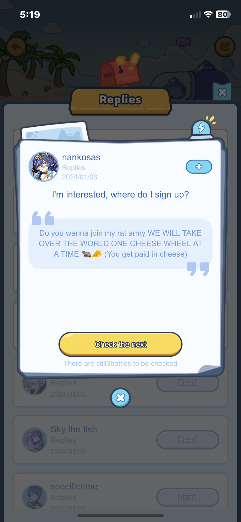 I welcome thee to my rat army 😈🐀🧀 Genshin Impact | HoYoLAB