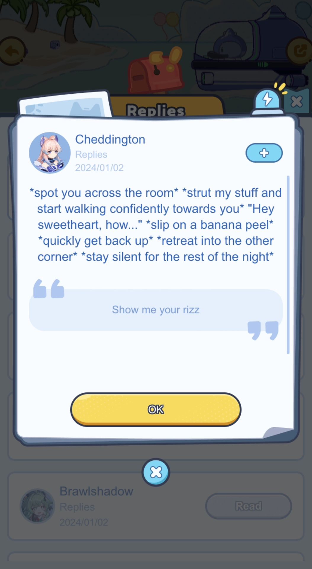 Show me your rizz | HoYoLAB