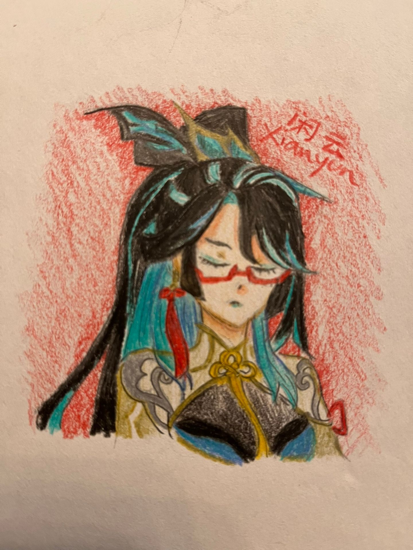 Cloud retainer drawing :) Genshin Impact | HoYoLAB