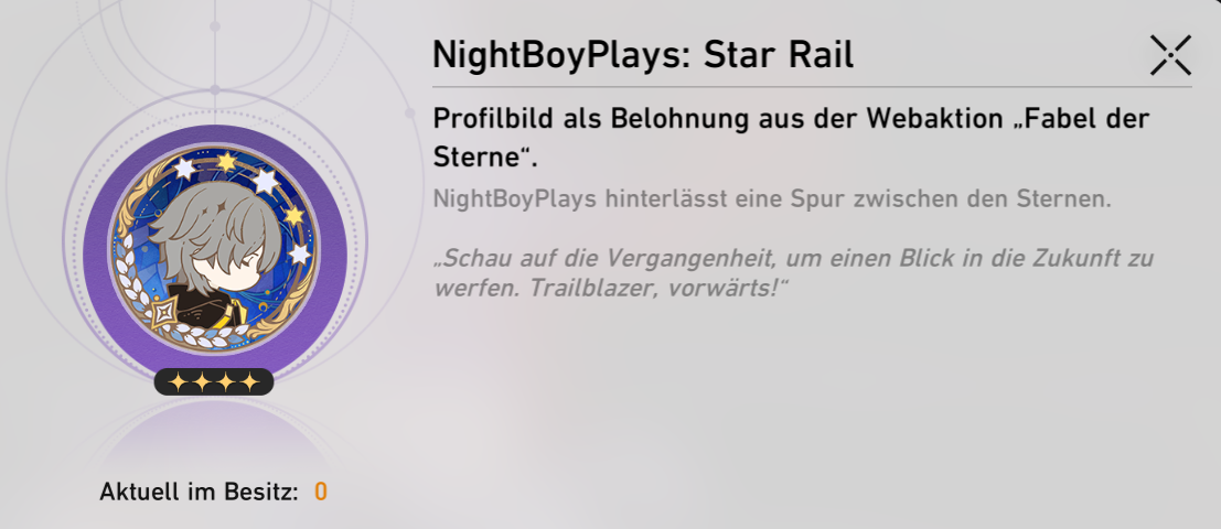 Limited Profile Picture! Honkai: Star Rail | HoYoLAB