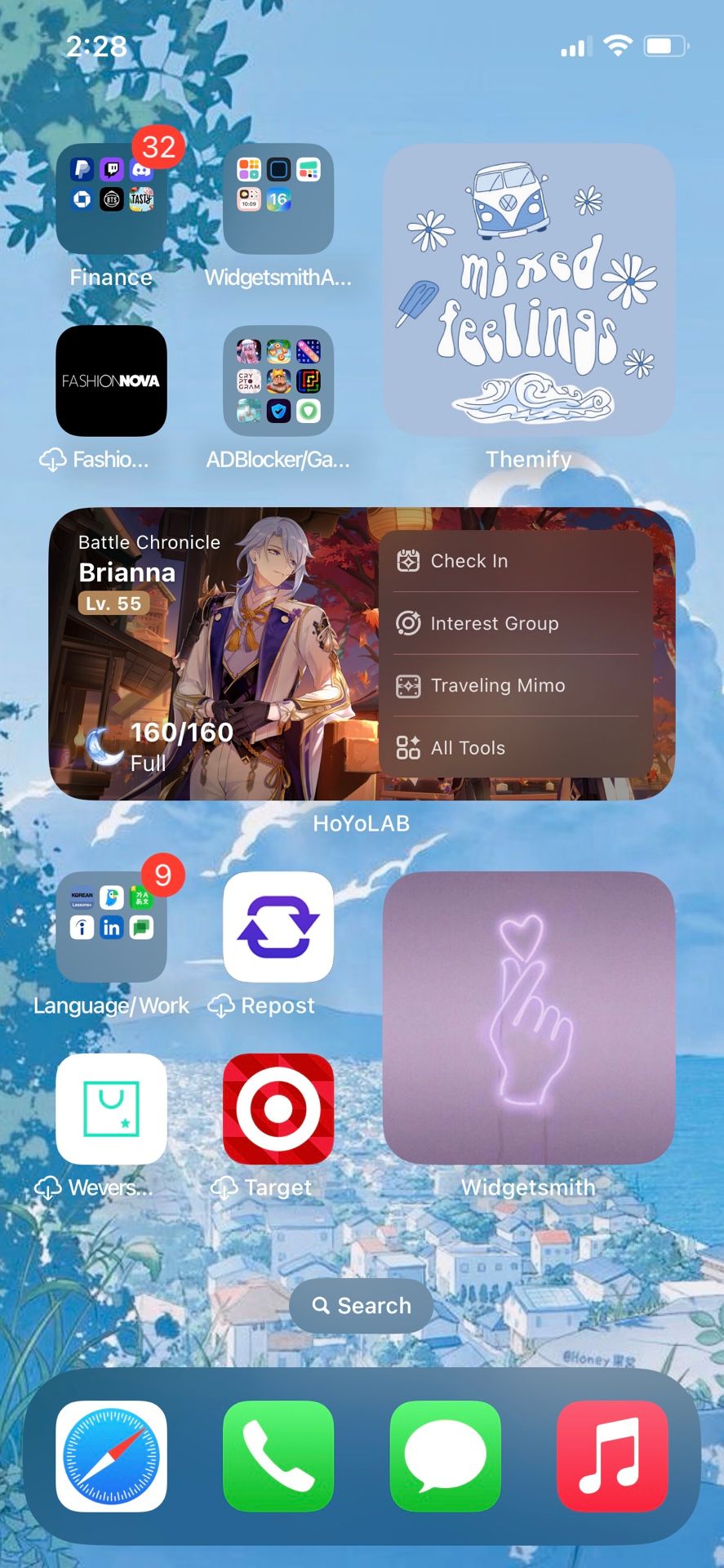 HoYoLAB Widgets Genshin Impact | HoYoLAB