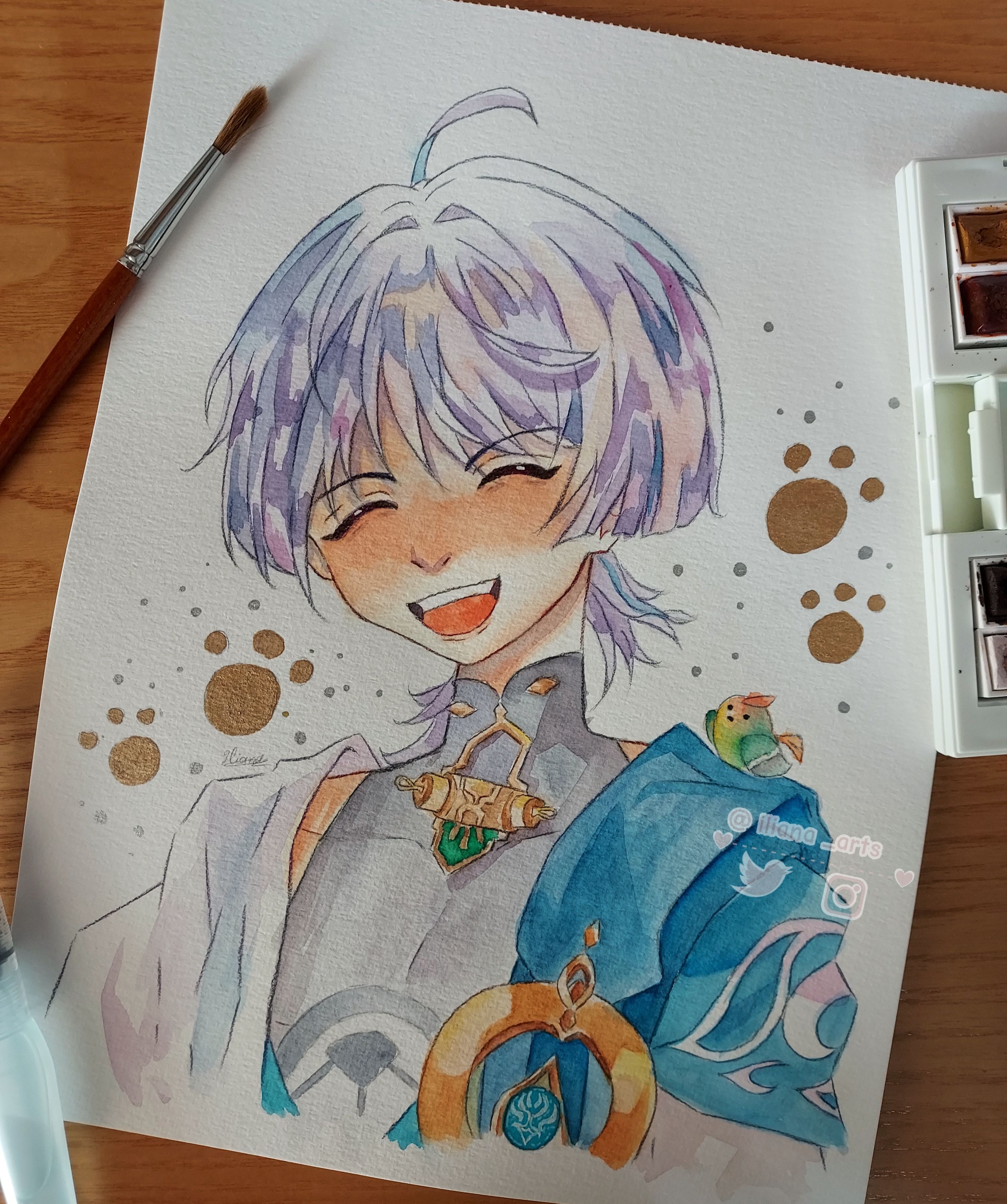 Smiling Wanderer 💙 Genshin Impact | HoYoLAB