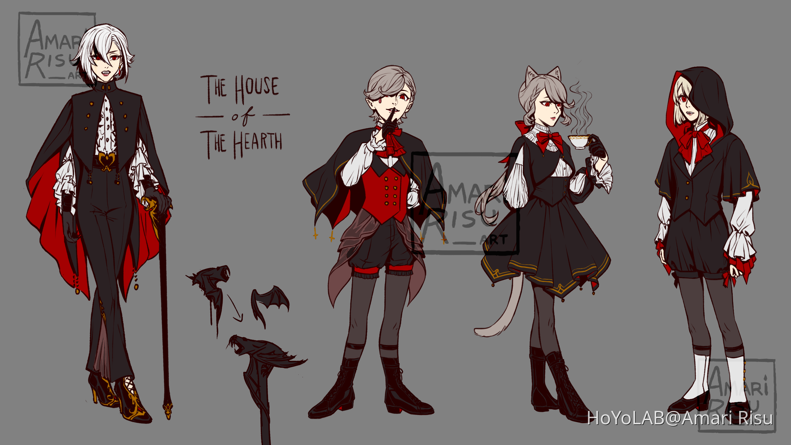 Vampire AU: House of the Hearth Genshin Impact | HoYoLAB