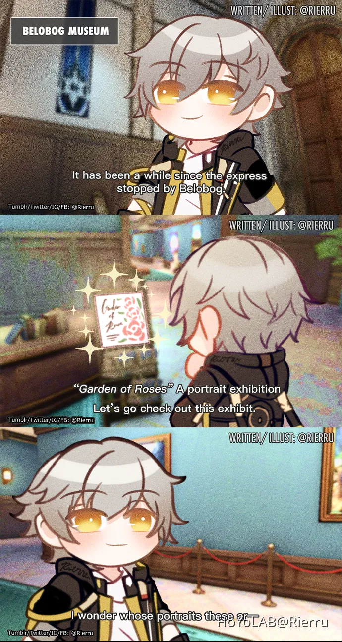 “🌹Garden of Roses 🌹“ A Honkai Star Rail Fan comic Honkai: Star Rail ...