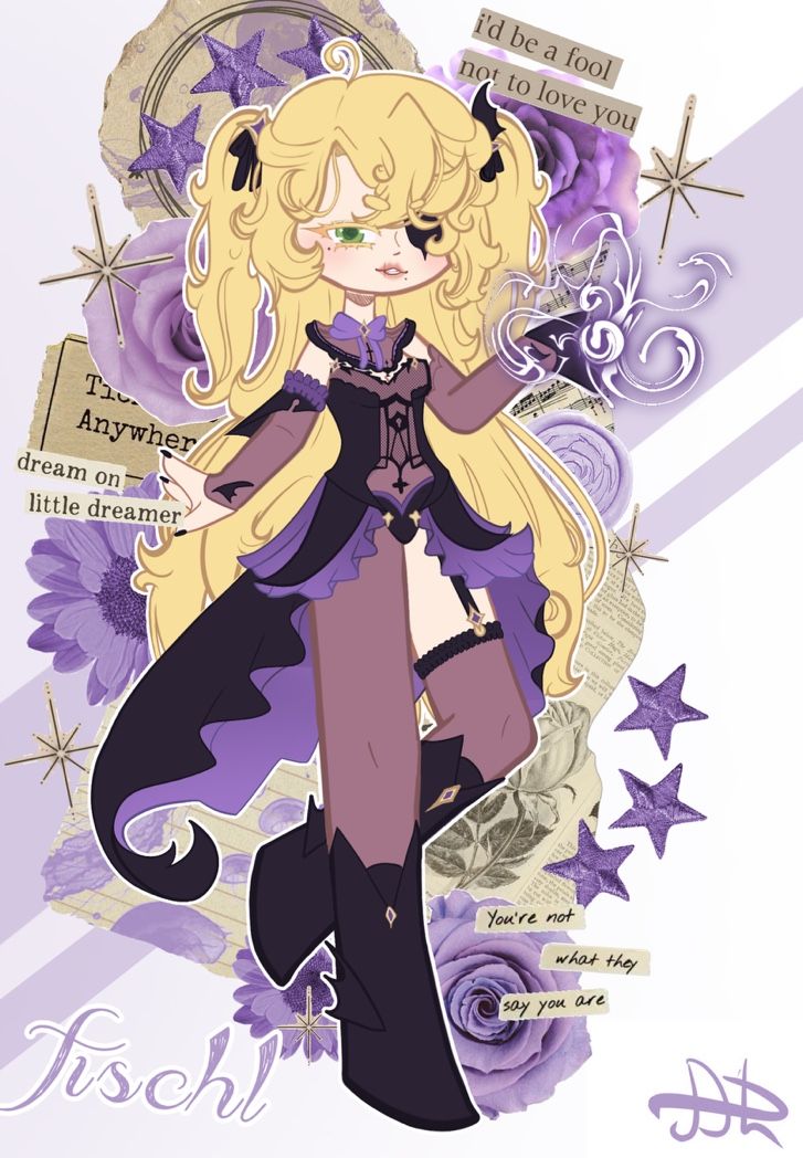 Remake of Fischl Drawing Genshin Impact | HoYoLAB