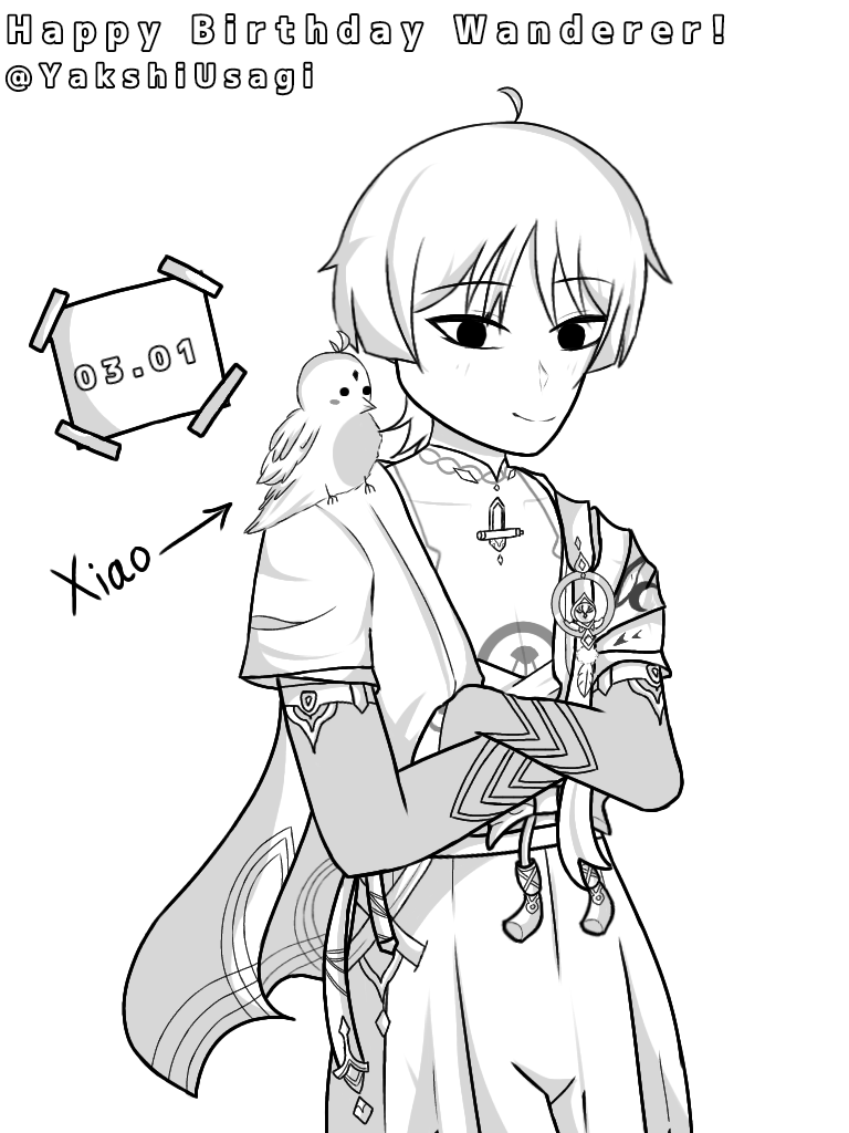 Happy Birthday Wanderer! Genshin Impact | HoYoLAB