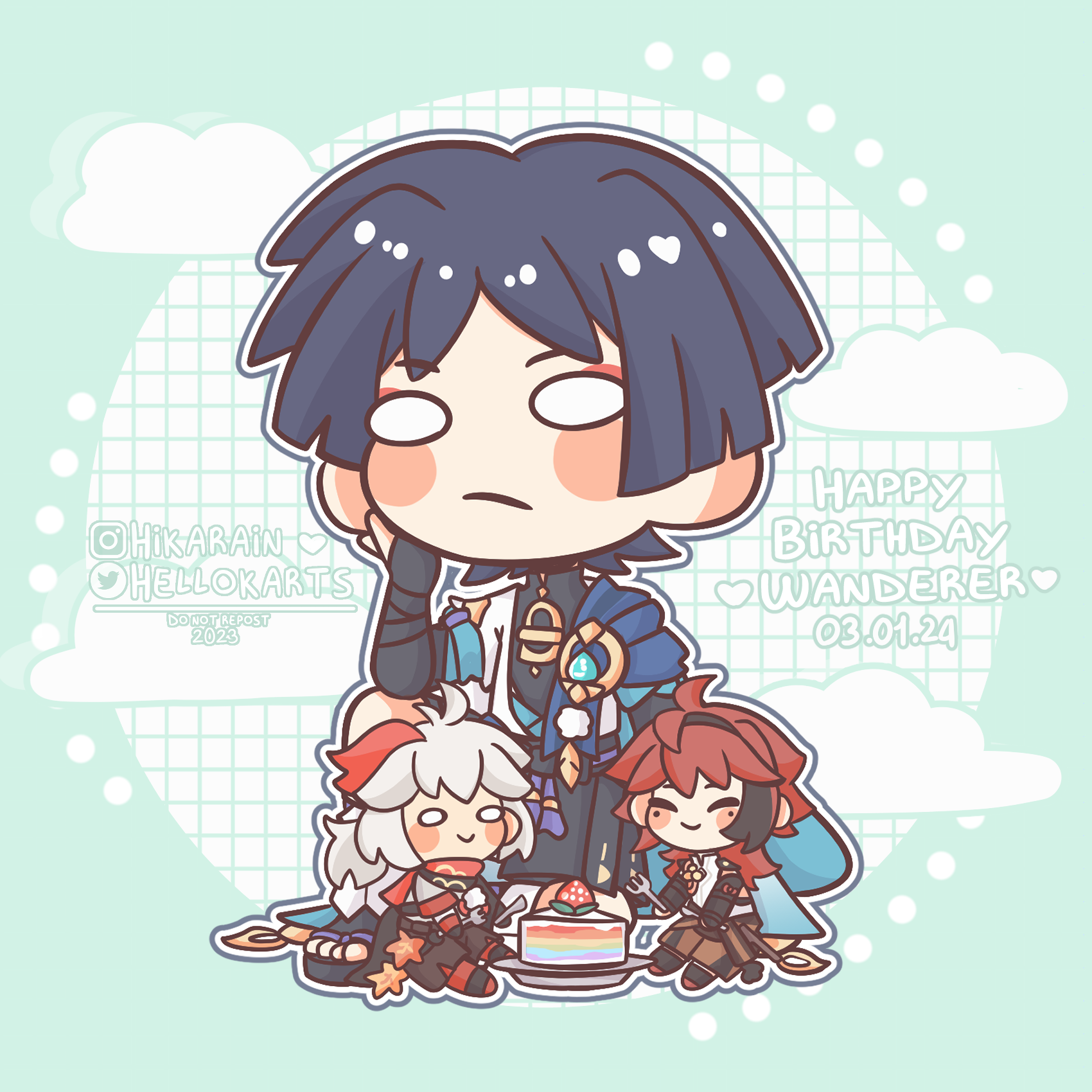 Happy Birthday Wanderer! Genshin Impact | HoYoLAB