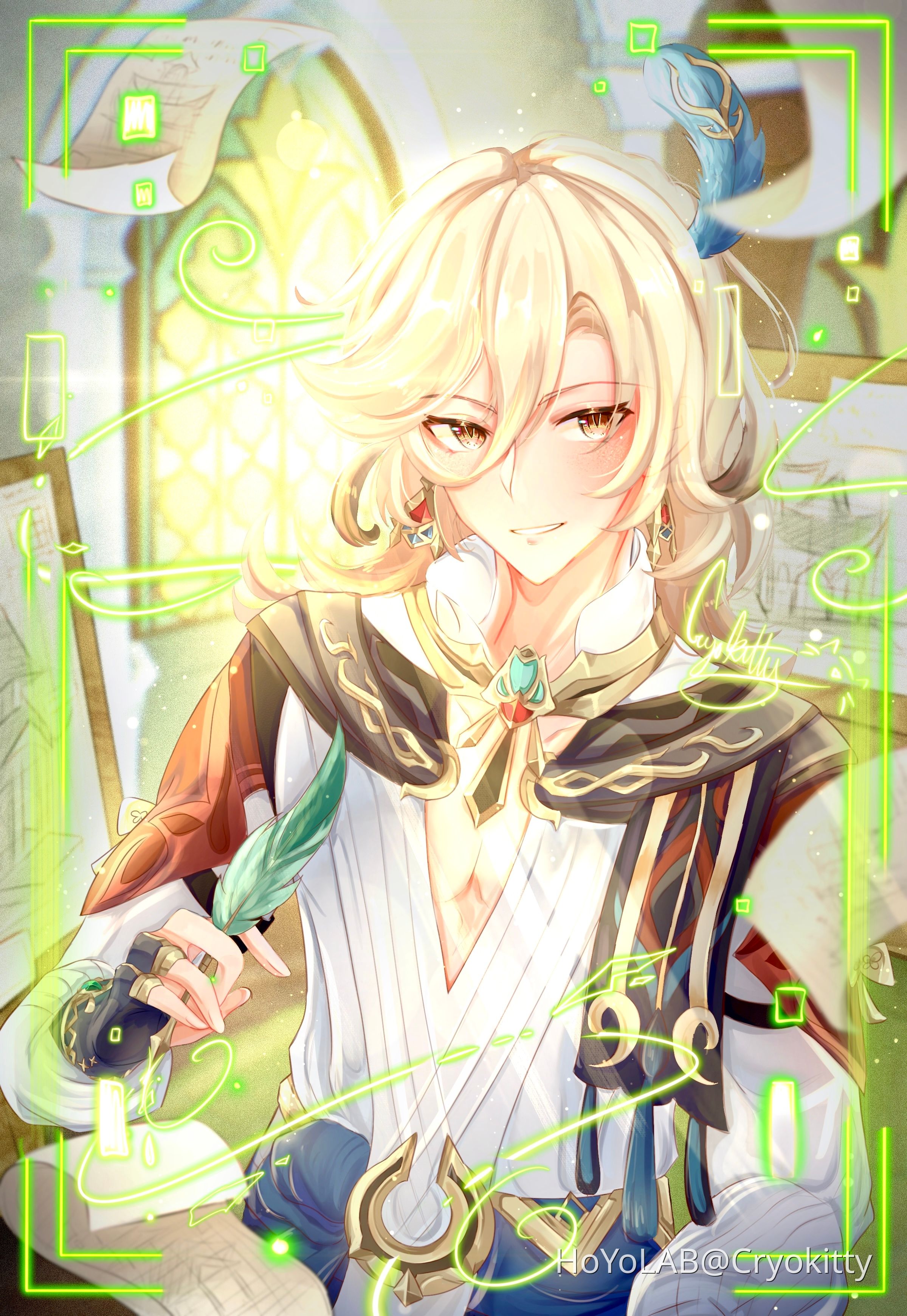 Kaveh Fanart 💚🎨 Genshin Impact | HoYoLAB