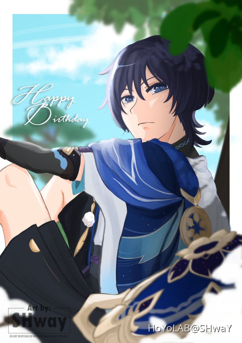 happy birthday 💙💙 Genshin Impact | HoYoLAB