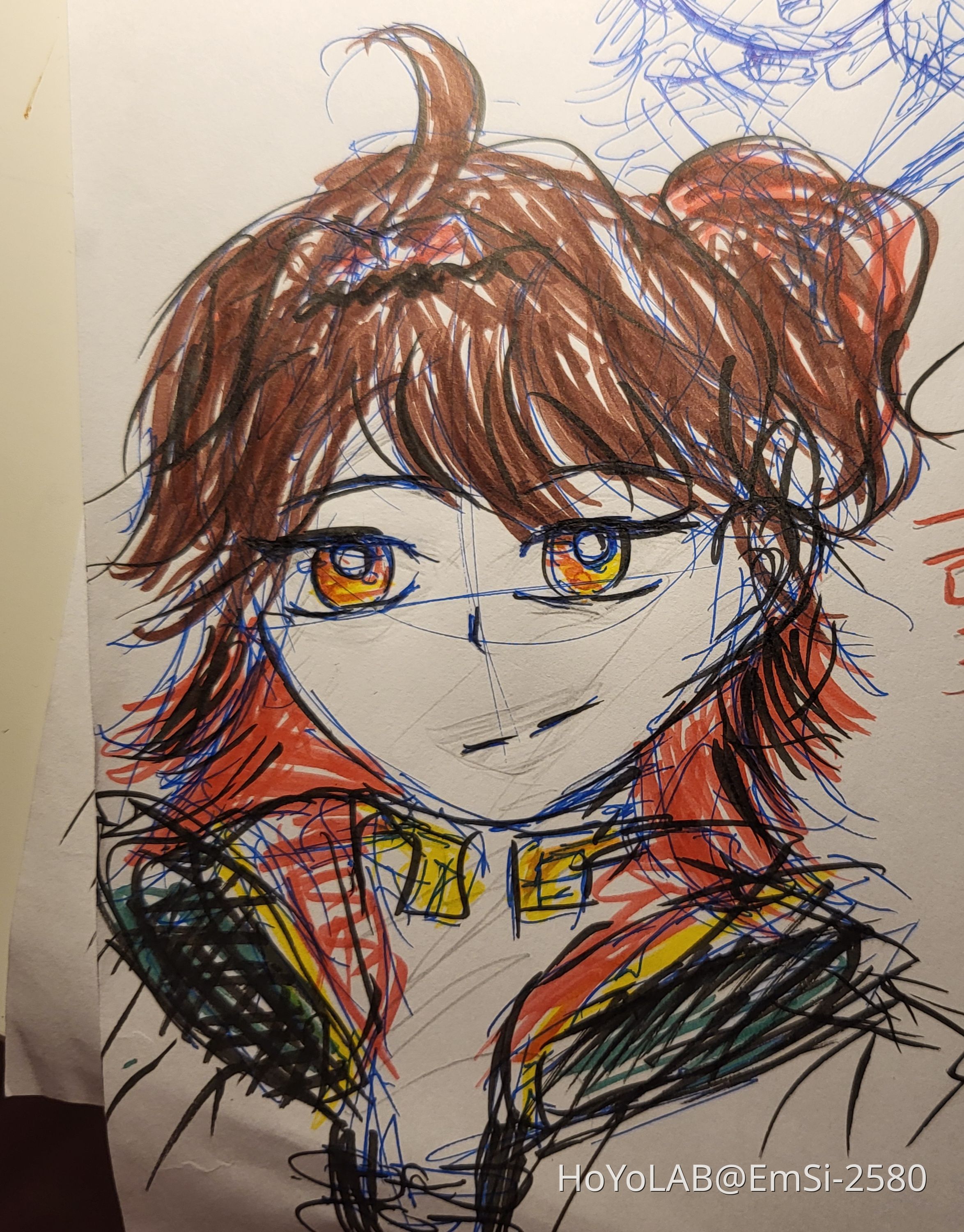 Quick ga ming sketch I did Genshin Impact | HoYoLAB