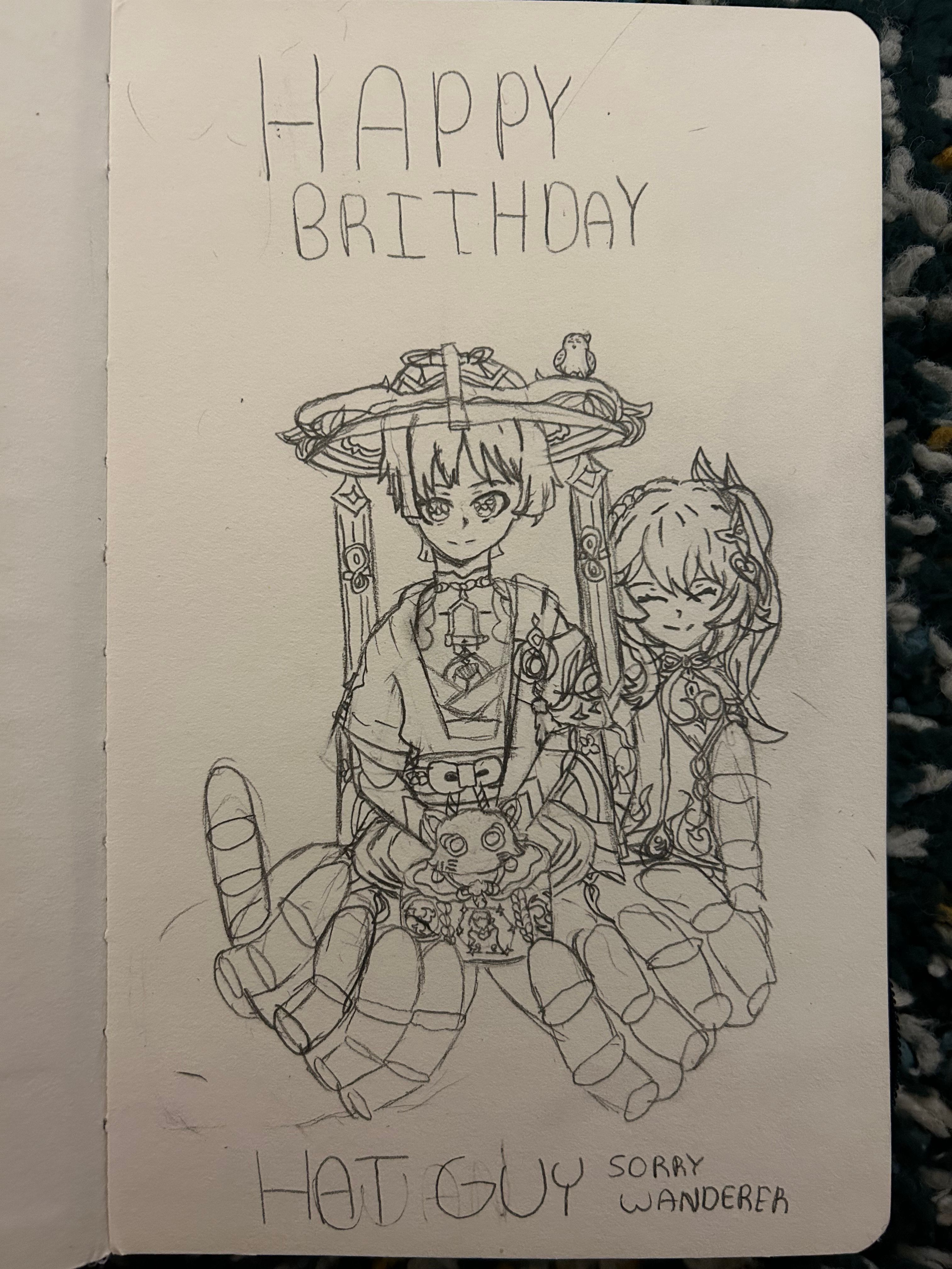 Happy Birthday Wanderer!!! Genshin Impact | HoYoLAB