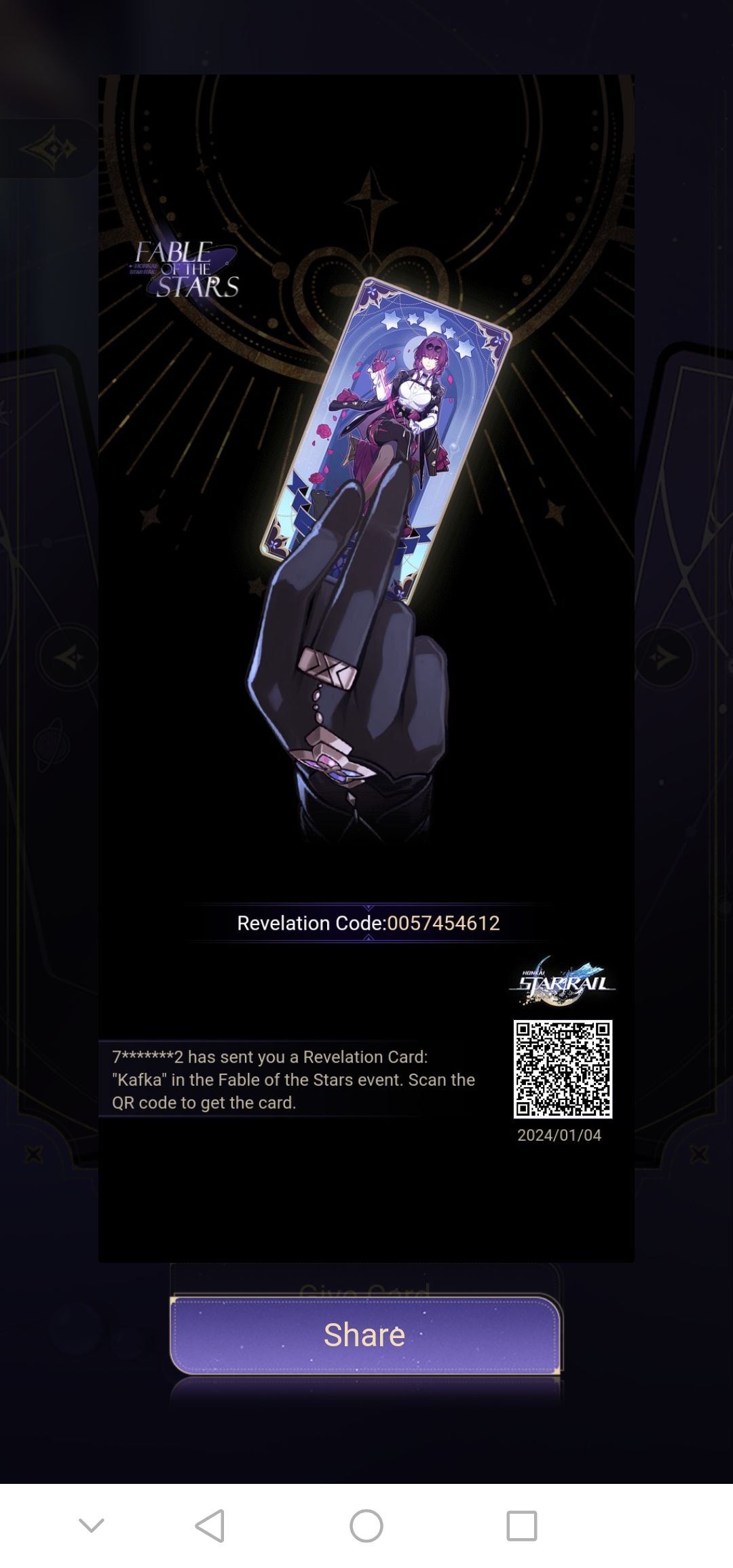 Free cards Honkai: Star Rail | HoYoLAB