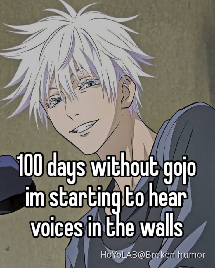 Are Gojo stans ok??? | HoYoLAB