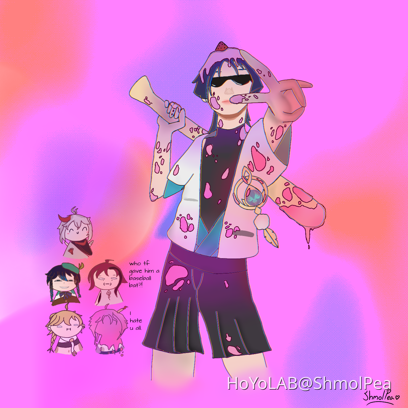 Smash that cake Scara! 🎂 Genshin Impact | HoYoLAB