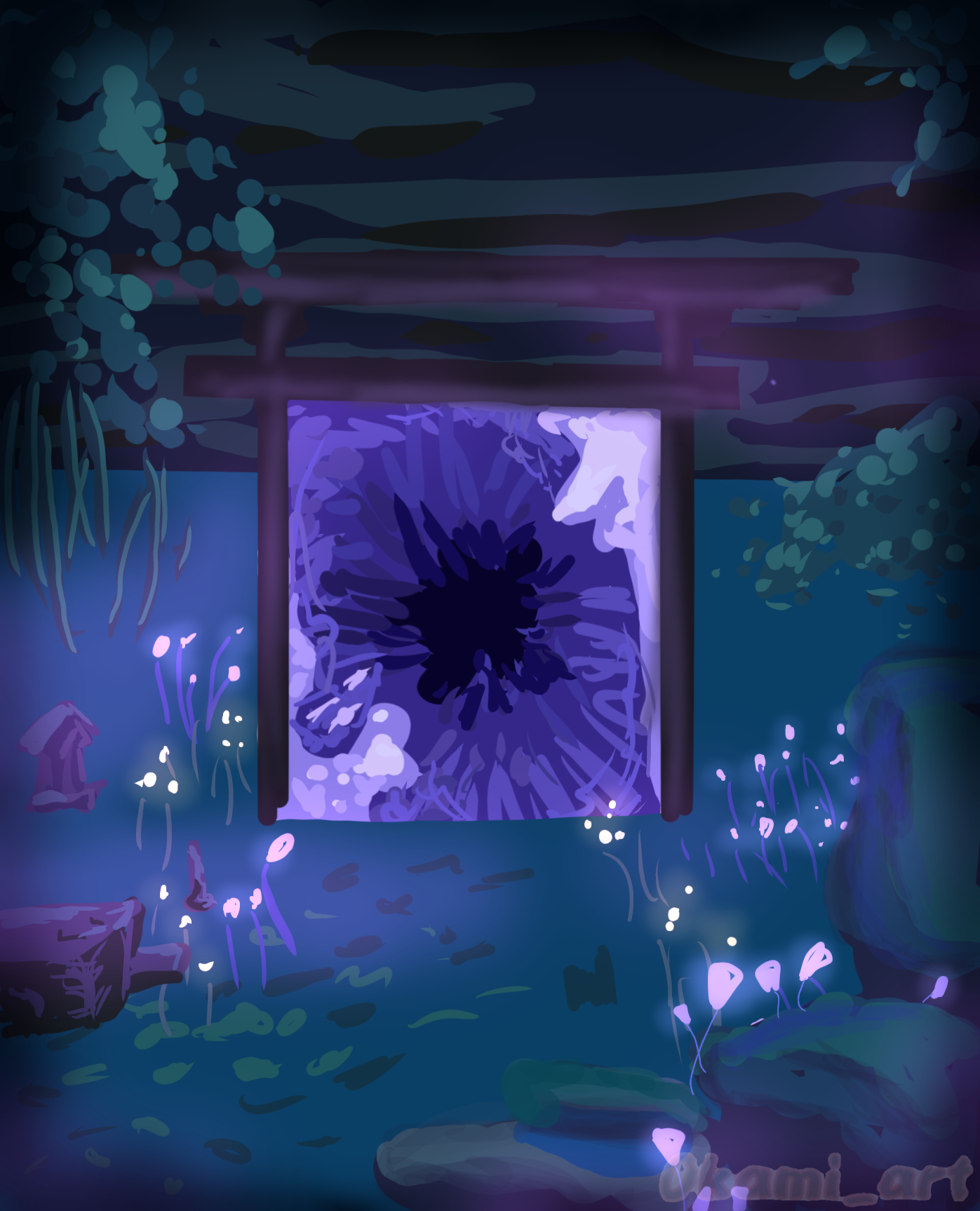 raiden domain drawing Genshin Impact | HoYoLAB