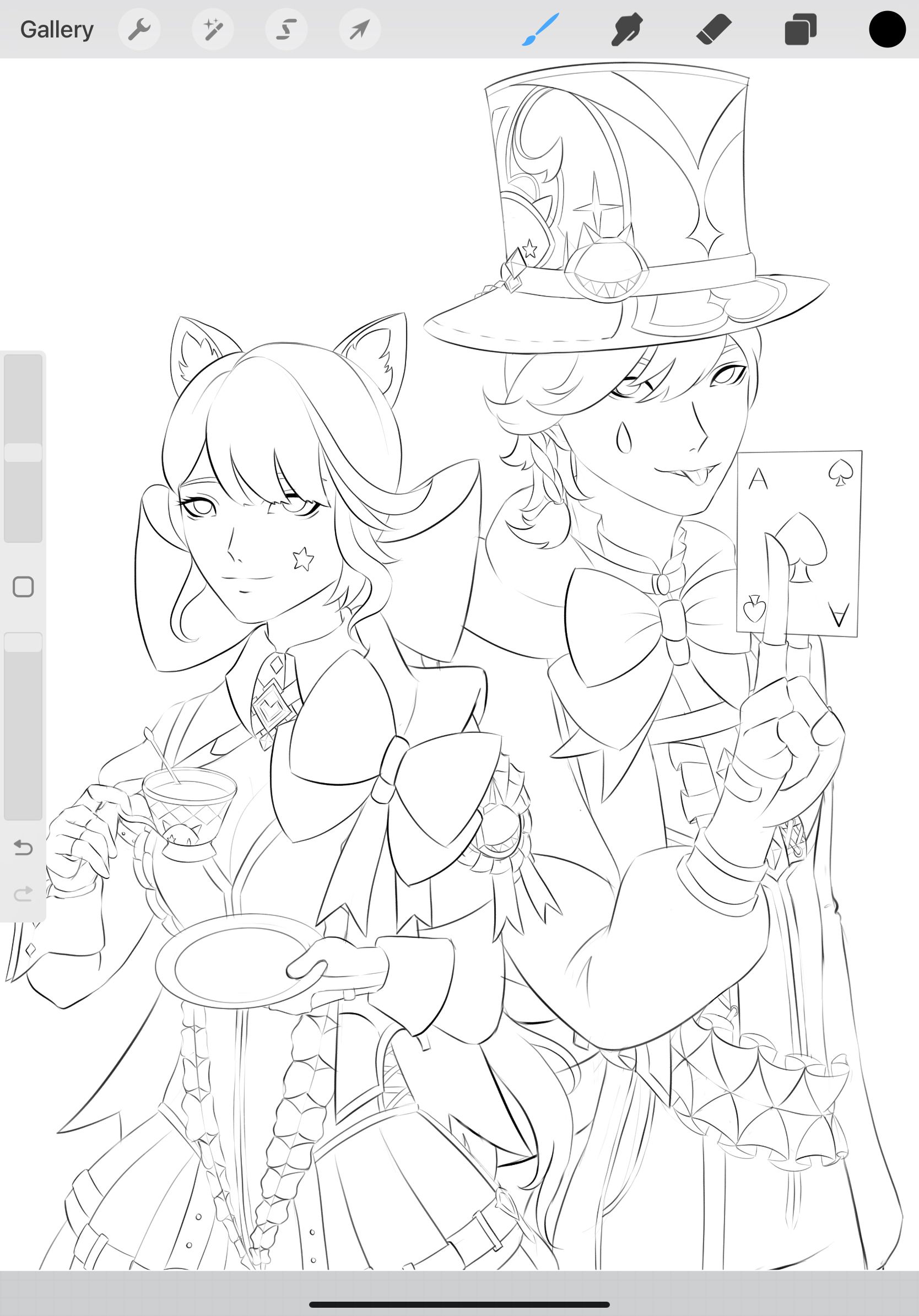 Lyney and Lynette! (WIP) Genshin Impact | HoYoLAB