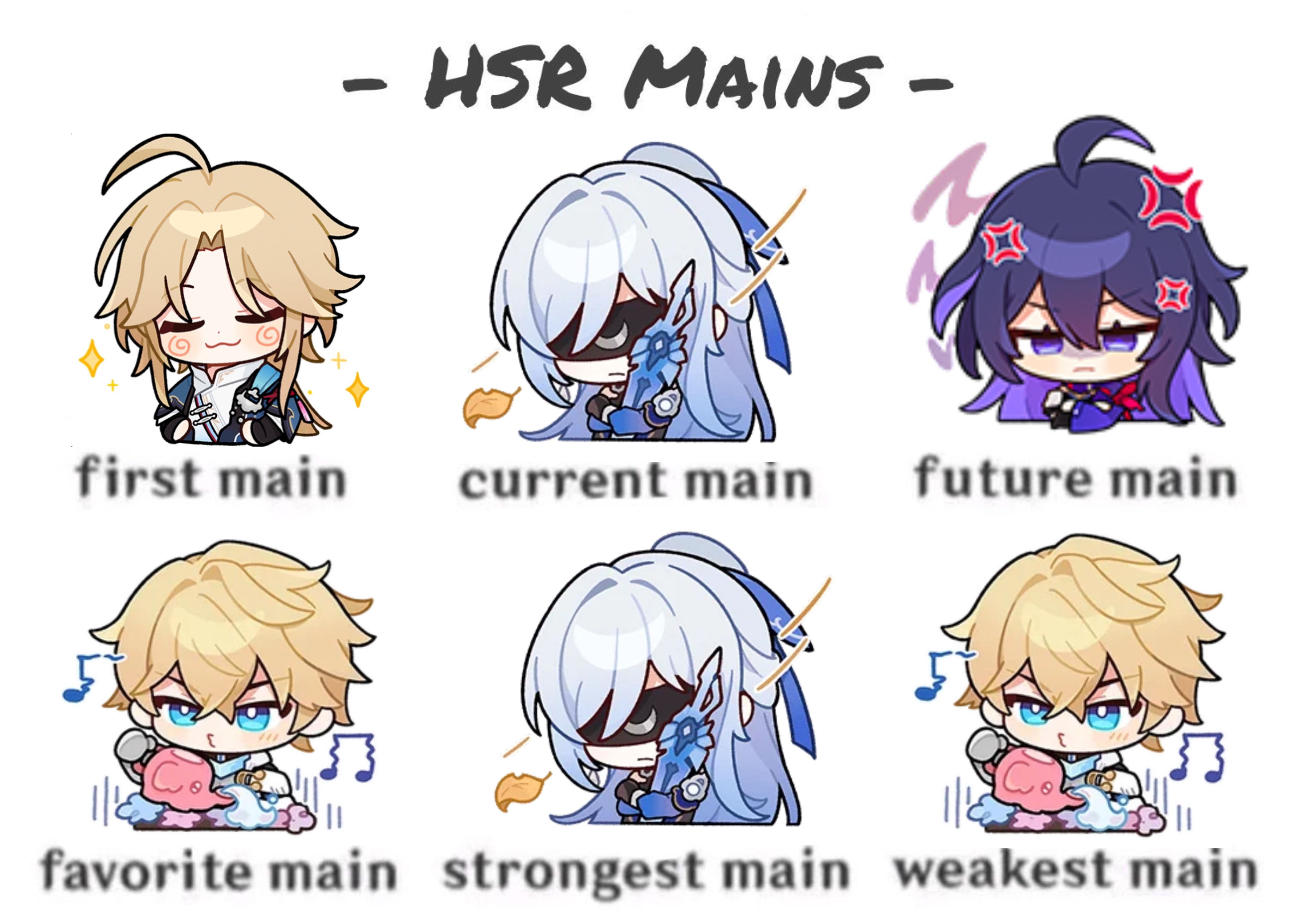 My hsr mains! Honkai: Star Rail | HoYoLAB
