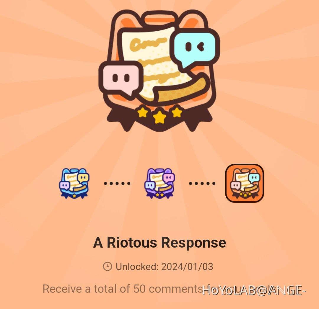 Achievement: A Riotous Response | HoYoLAB