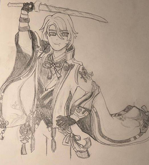 Kamisato Ayato Drawing Genshin Impact | HoYoLAB