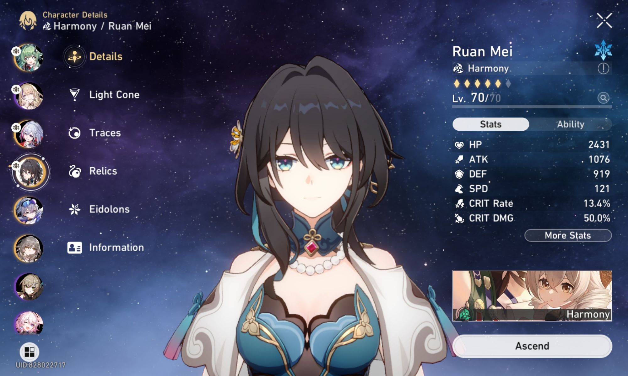Rate my Ruan Mei build :D! Honkai: Star Rail | HoYoLAB